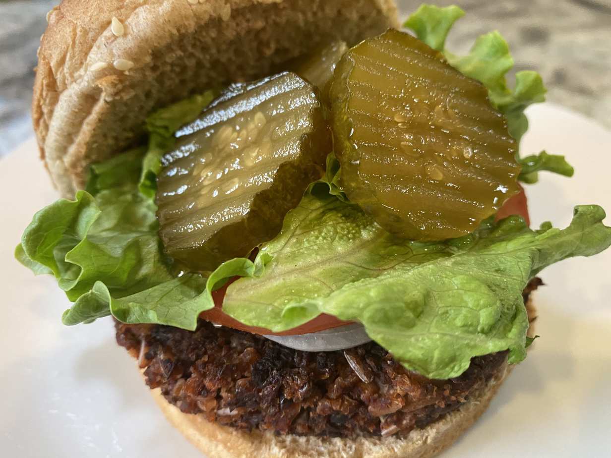 Beet Burger | Kathy's Vegan Kitchen