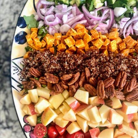 Fall Harvest Salad | Kathy's Vegan Kitchen