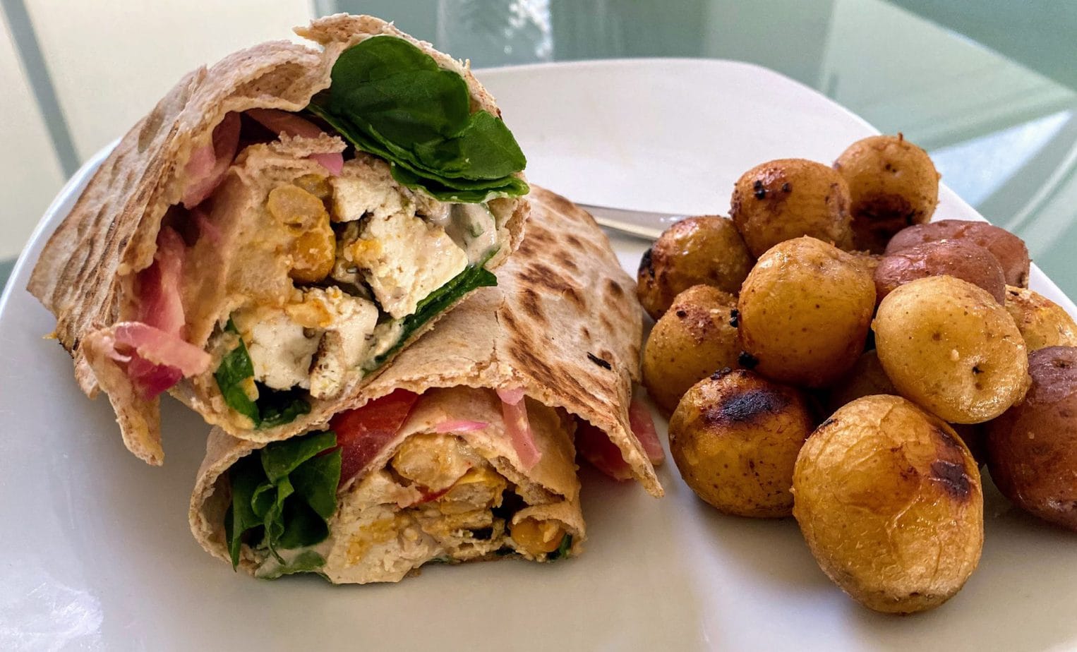 Greek Wrap | Kathy's Vegan Kitchen