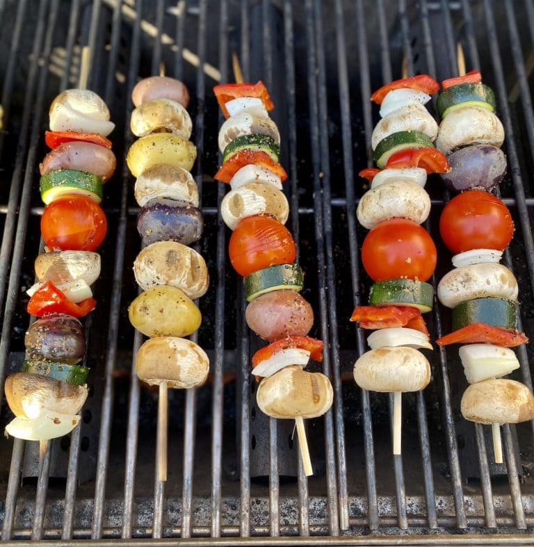 Grilled Vegetable Kabobs | Kathy's Vegan Kitchen