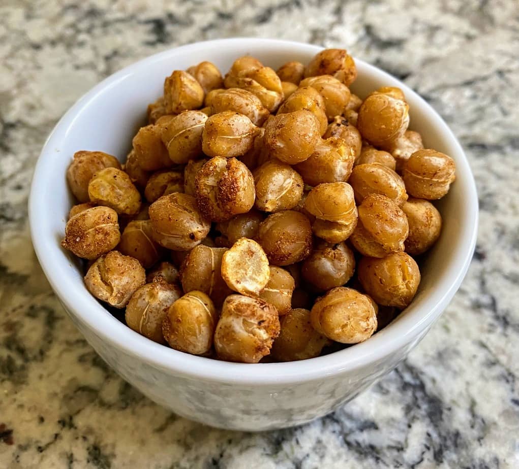 Air Fried Chickpeas | Kathy's Vegan Kitchen