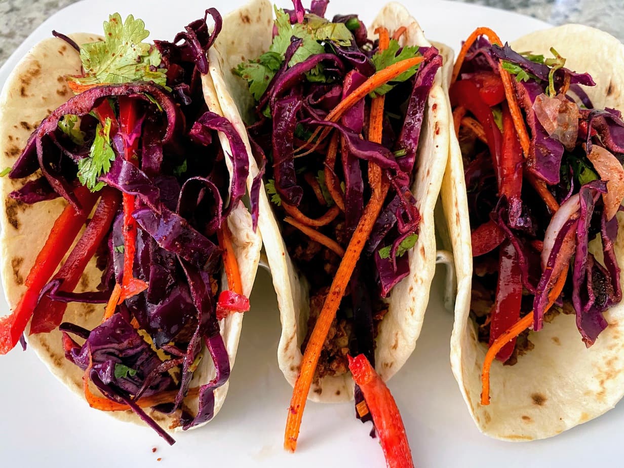 Walnut Meat Tacos | Kathy's Vegan Kitchen