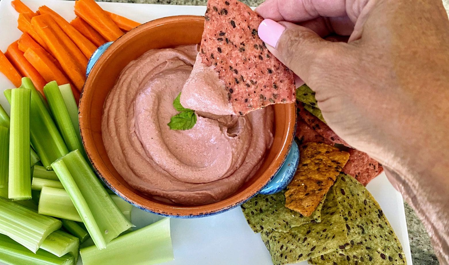 Beet Dip | Kathy's Vegan Kitchen
