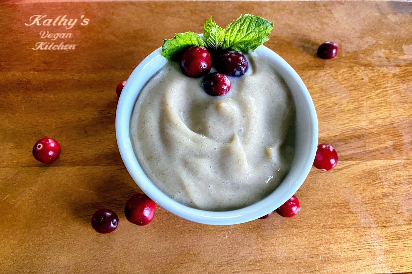 Vegan Vanilla Pudding | Kathy's Vegan Kitchen