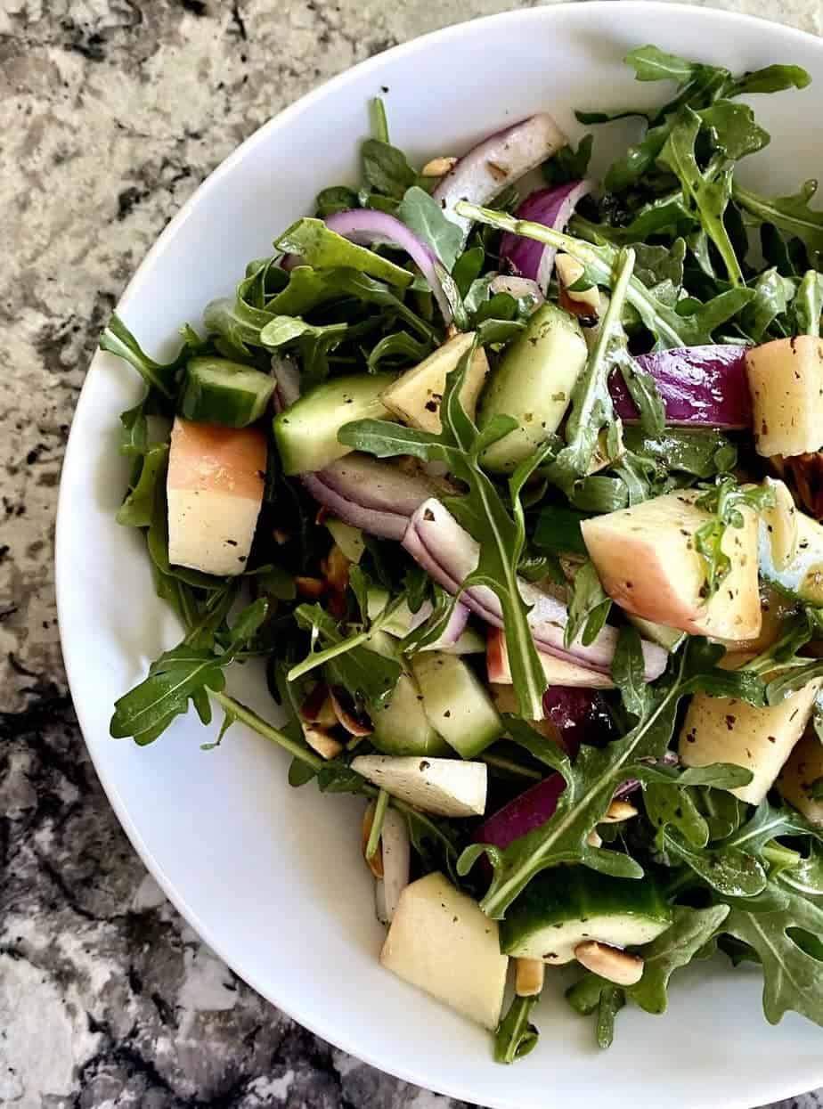 Arugula Salad | Kathy's Vegan Kitchen