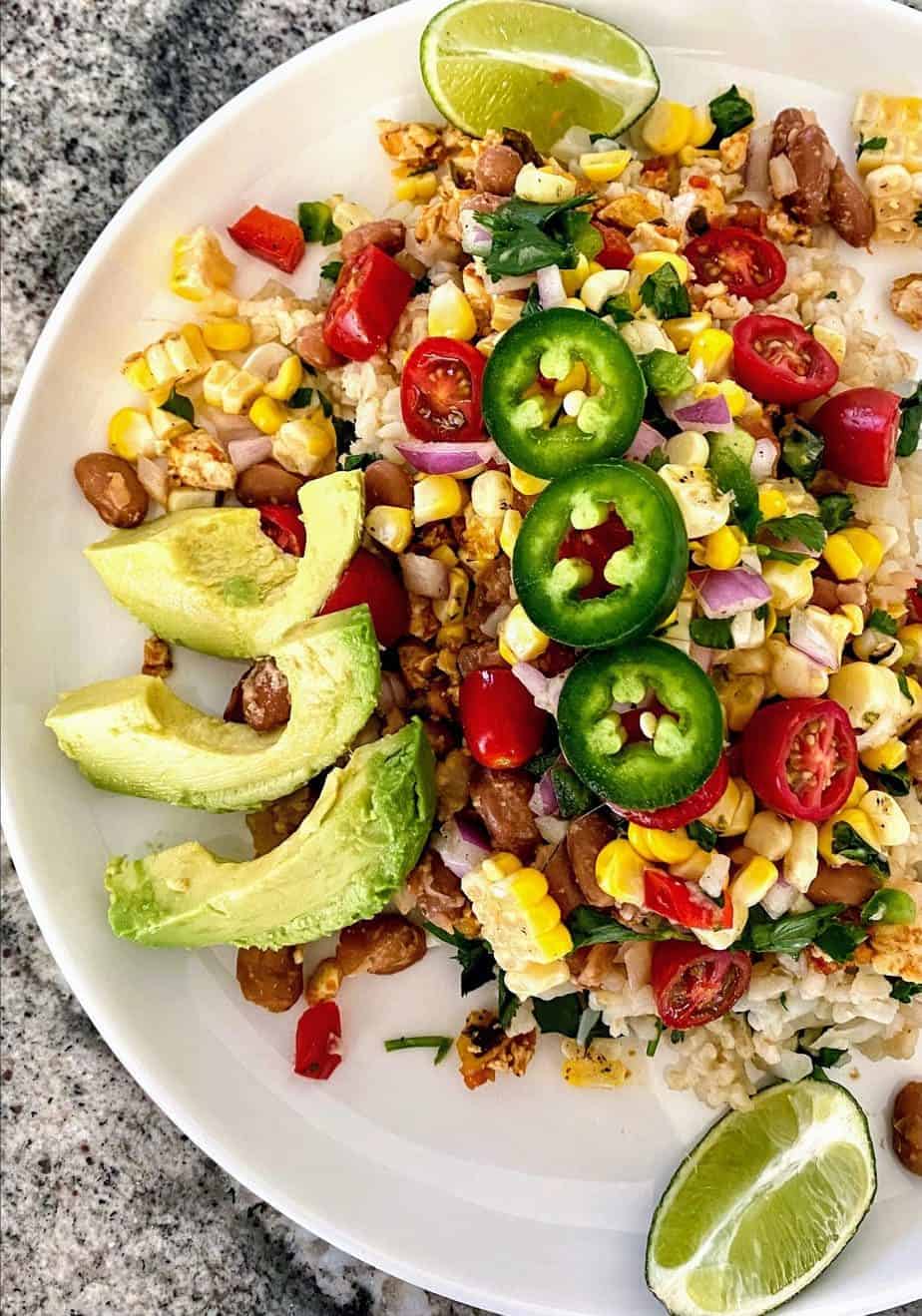 Vegan Chipotle Bowl | Kathy's Vegan Kitchen