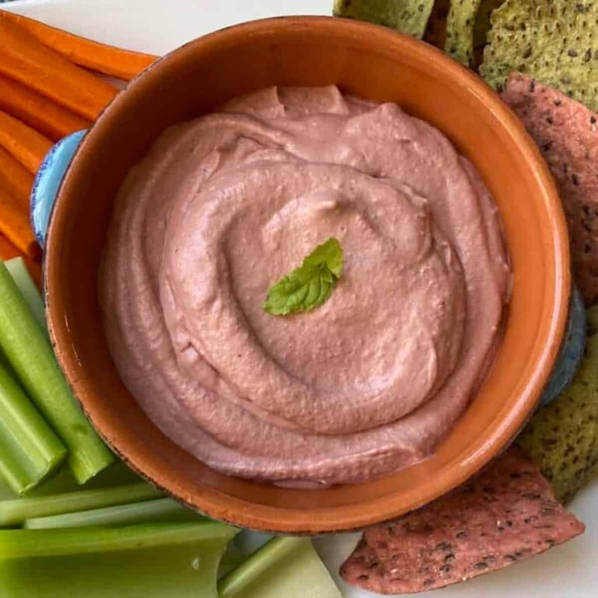 Beet Dip | Kathy's Vegan Kitchen
