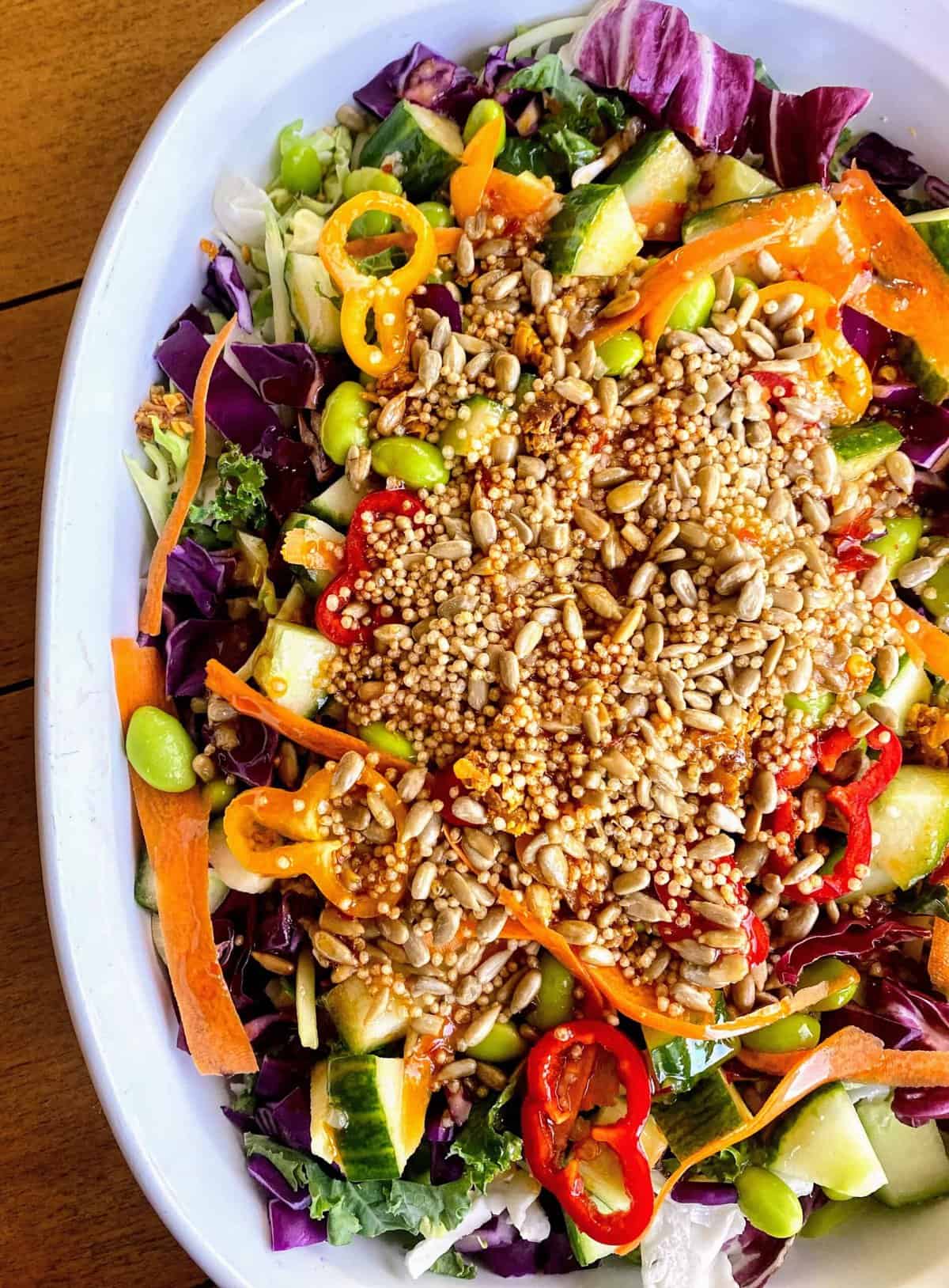 Asian Crunch Salad | Kathy's Vegan Kitchen