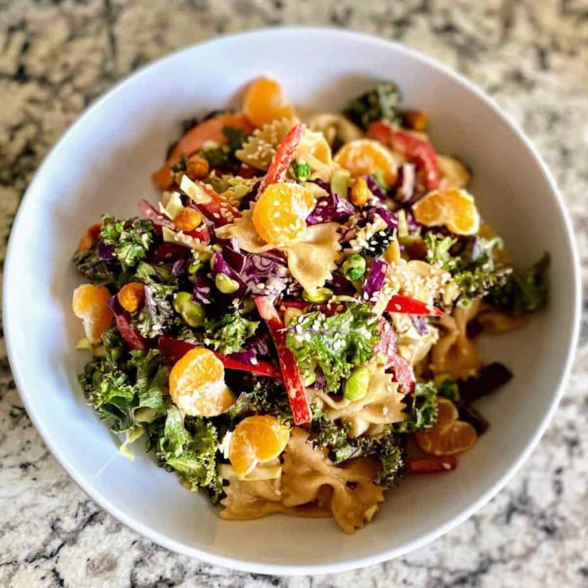 Asian Pasta Salad Recipe | Kathy's Vegan Kitchen