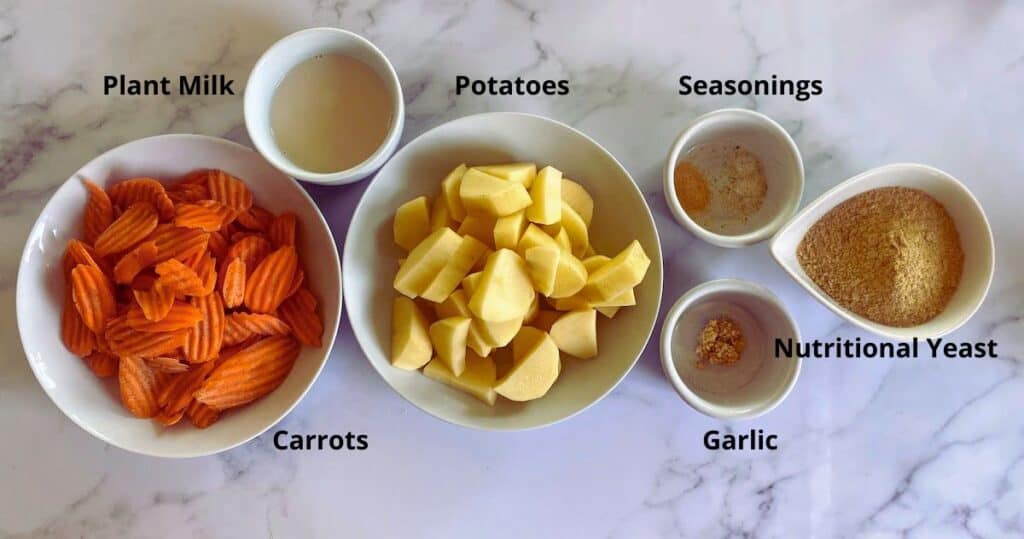 Carrot Potato Mash | Kathy's Vegan Kitchen