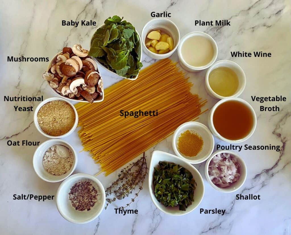 One- Pot Vegan Creamy Garlic Pasta | Kathy's Vegan Kitchen