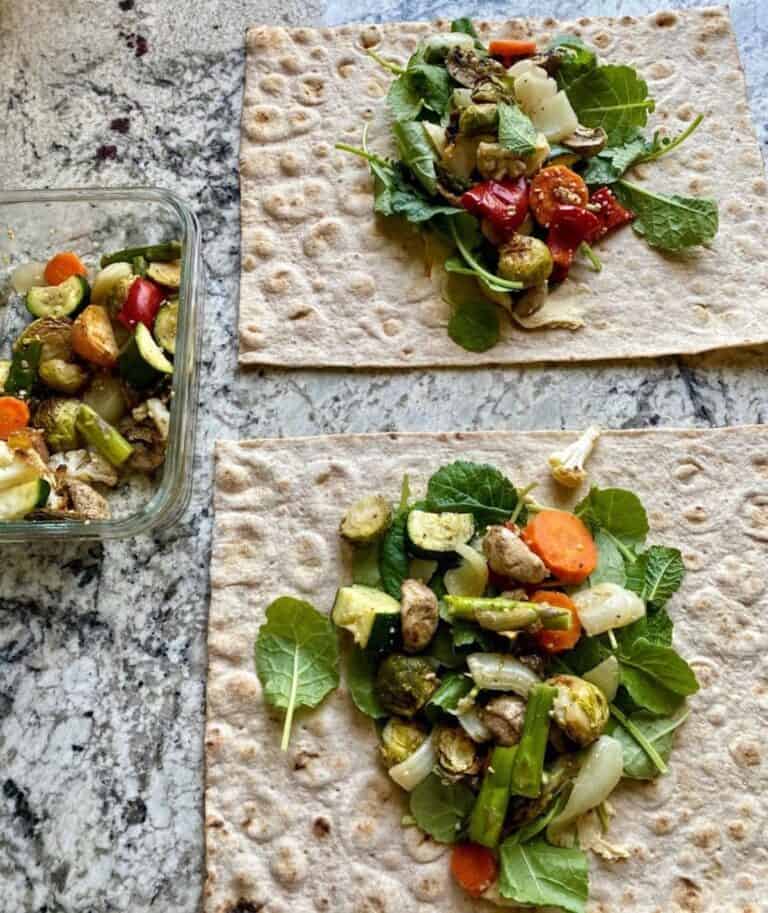 Vegan Lavash Bread Wrap | Kathy's Vegan Kitchen
