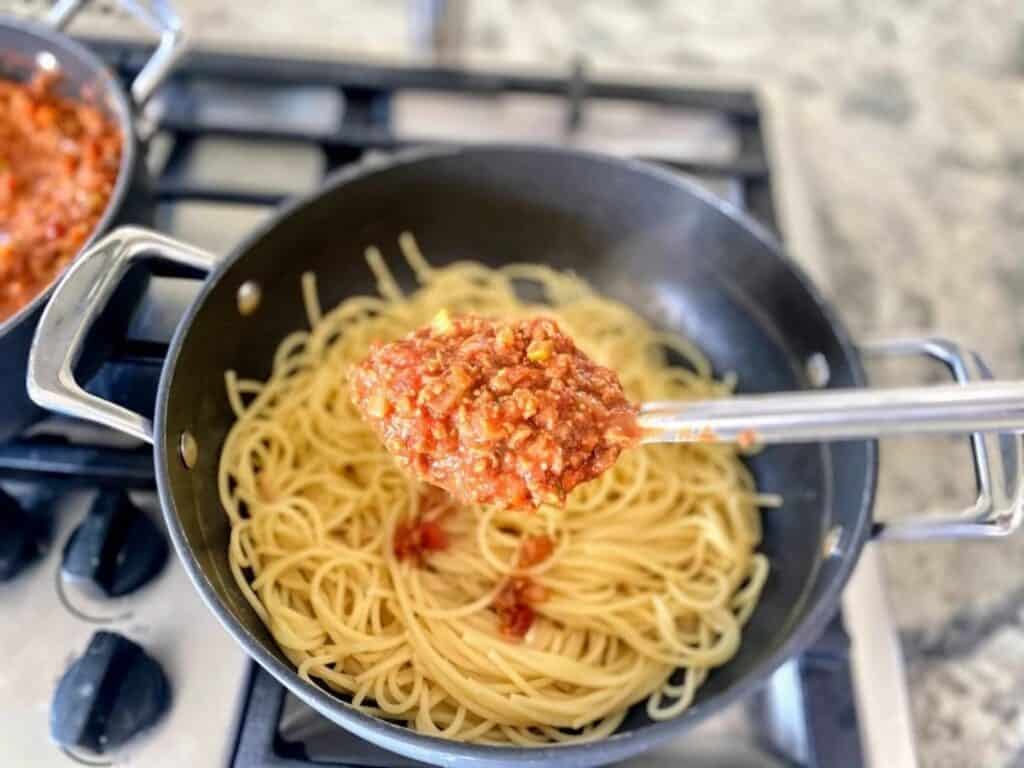 Easy Vegan Bolognese | Kathy's Vegan Kitchen