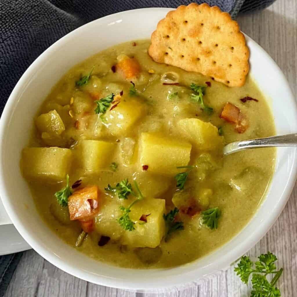 Vegan Potato Chowder | Kathy's Vegan Kitchen
