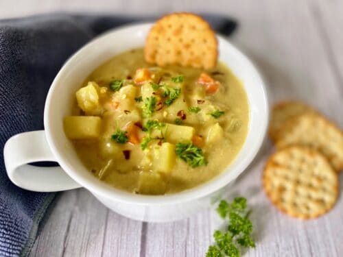 Vegan Potato Chowder | Kathy's Vegan Kitchen