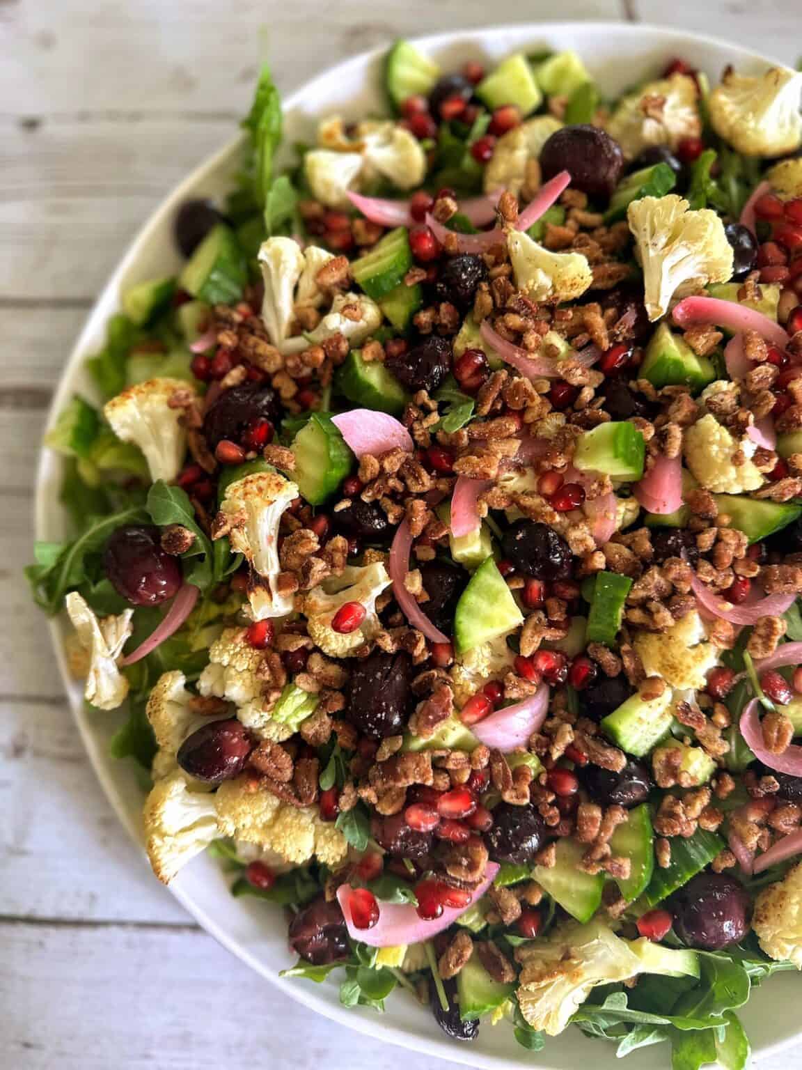 Grilled Grape Salad Recipe | Kathy's Vegan Kitchen