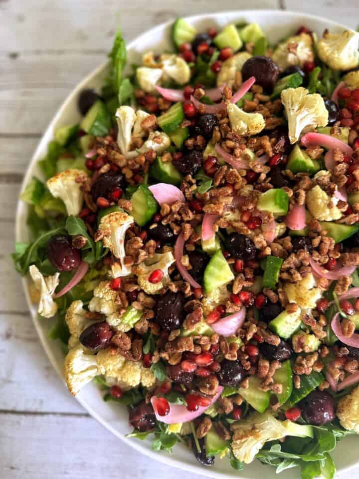 Grilled Grape Salad Recipe | Kathy's Vegan Kitchen