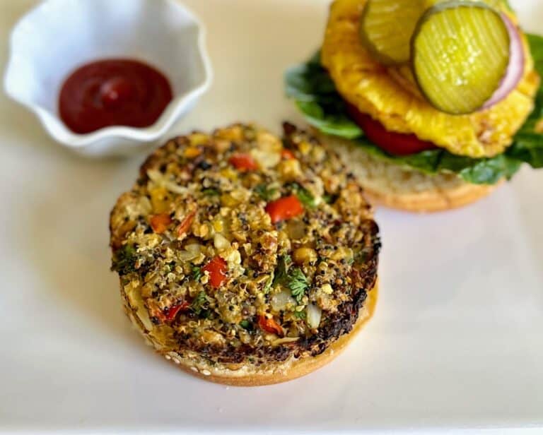 Vegan Quinoa Burgers | Kathy's Vegan Kitchen