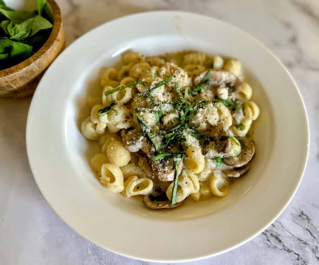 Creamy Corn Pasta Recipe | Kathy's Vegan Kitchen