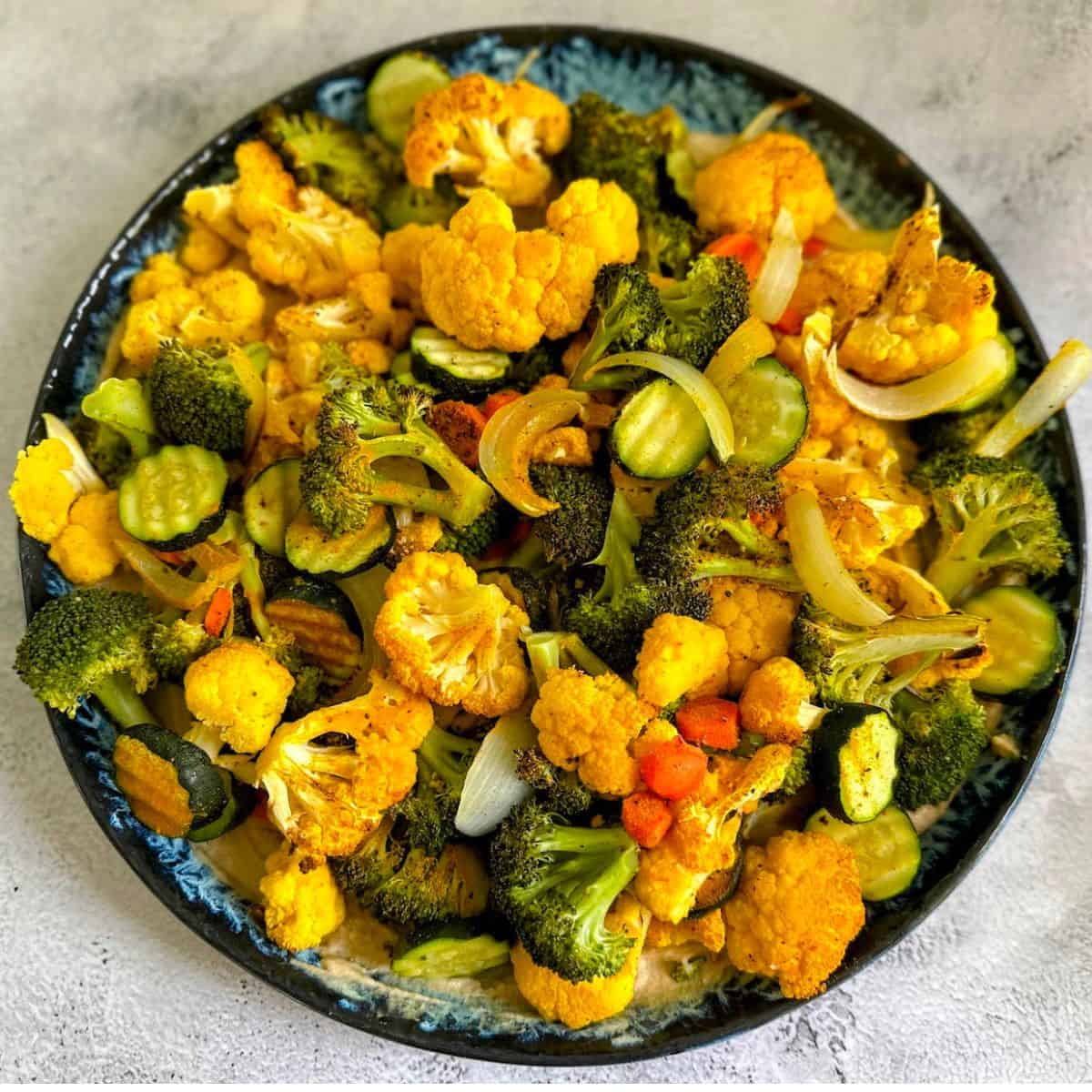 Turmeric Roasted Vegetables | Kathy's Vegan Kitchen